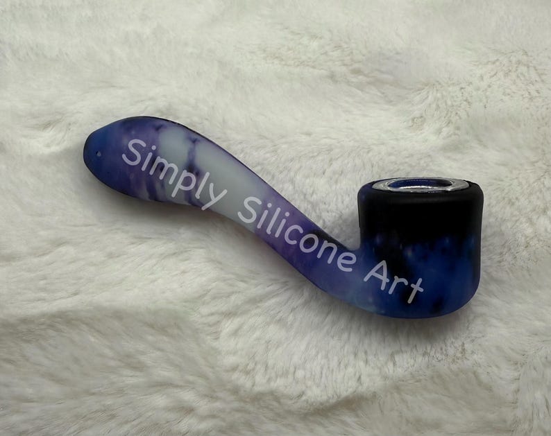Glow in the Dark Pipe, Glow Pipe, Silicone Pipe, Unbreakable Pipe, Pipe ...