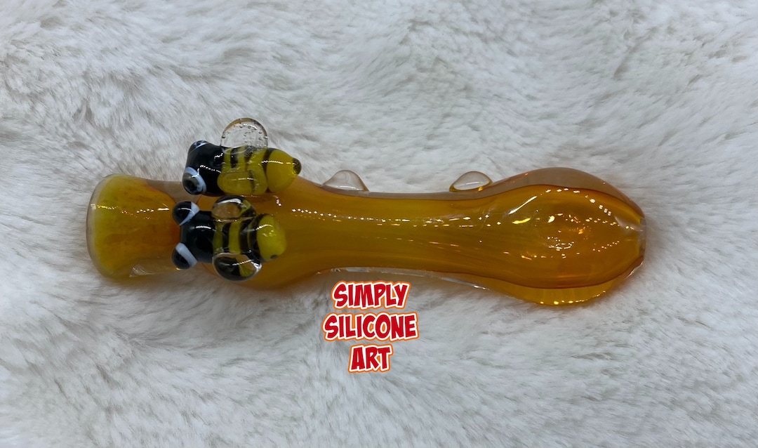 Bee Pipe, Glass Pipe, Bee Glass Pipe, Pipe, High Quality Pipe, Cute ...
