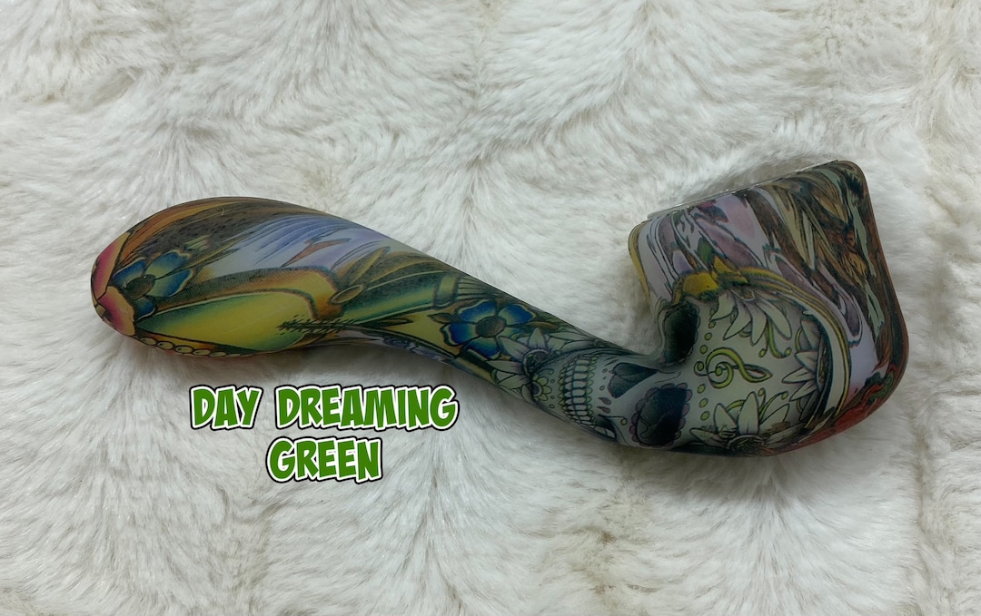 Glow in the Dark Pipe, Glow Pipe, Silicone Pipe, Unbreakable Pipe, Pipe ...