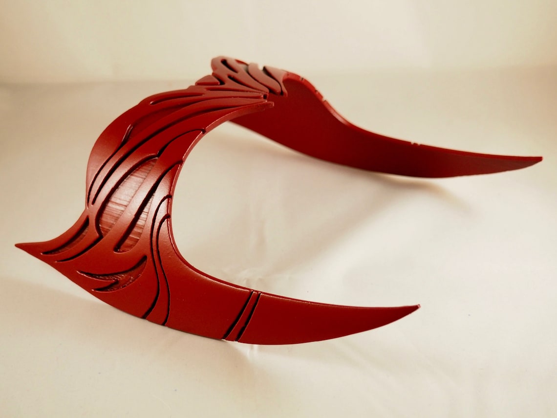 Scarlet Witch Crown / Headpiece Finished Version - Etsy Nederland