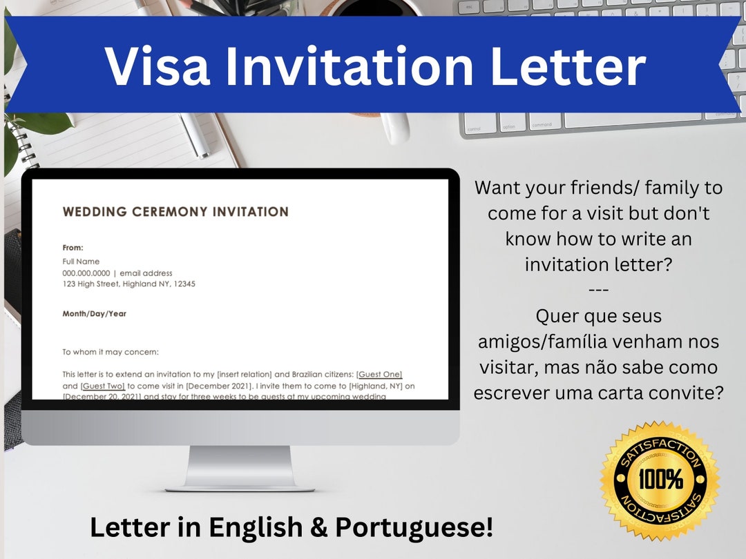 American Embassy Invitation Letter