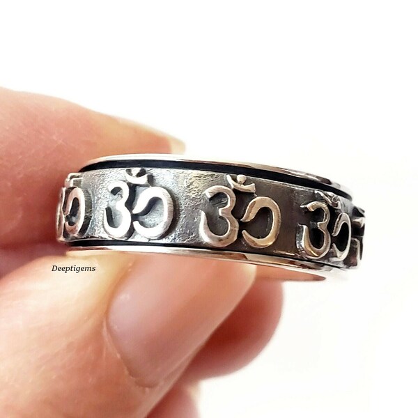 Om Ring - Etsy