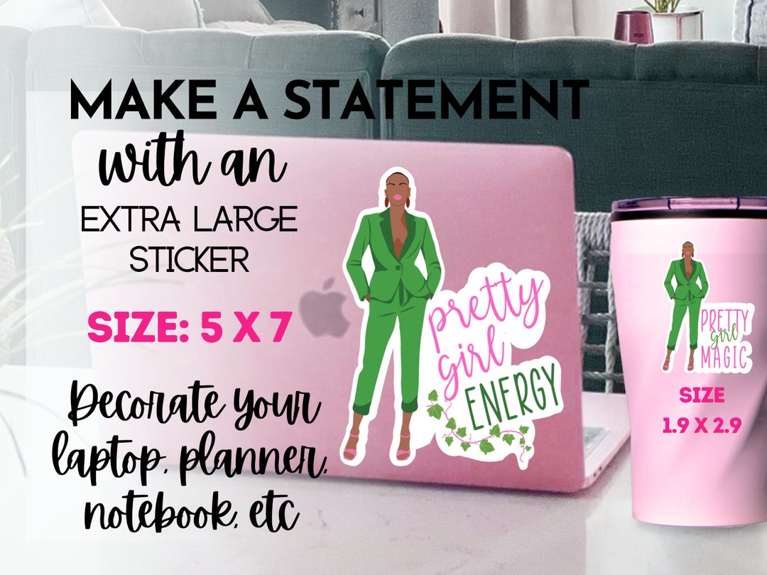 Stay Pretty Girl Sticker, Pretty Girl Magic, Pretty Girl Energy, Pretty ...