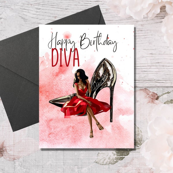 Delta Sigma Theta Sorority Birthday Card - Etsy