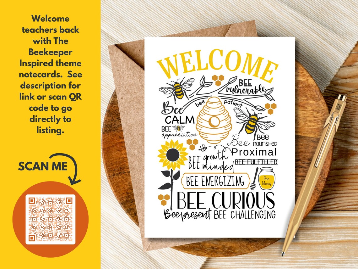 Bee-inspired Growth Mindset Poster With Bee Curious, Bee Patient, Bee ...