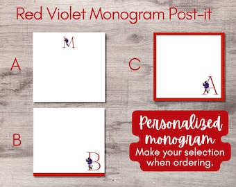 Personalized Sticky Notes With French Design and Custom Text - Etsy