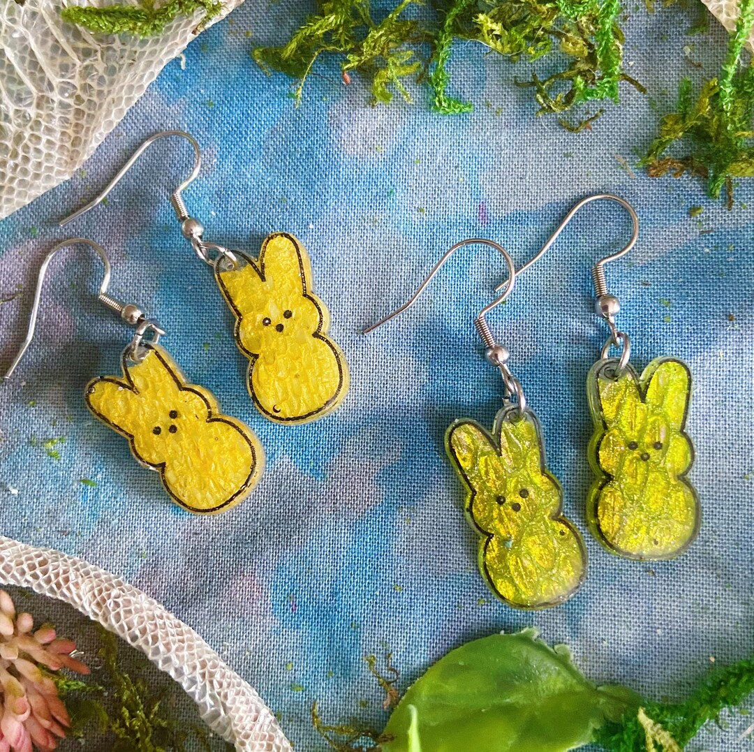 Snake Shed Bunny Earrings With Real Shed Inside From Lucy the Ball ...