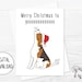 Printable Christmas Card Funny, Dog Christmas Card Digital, Christmas ...