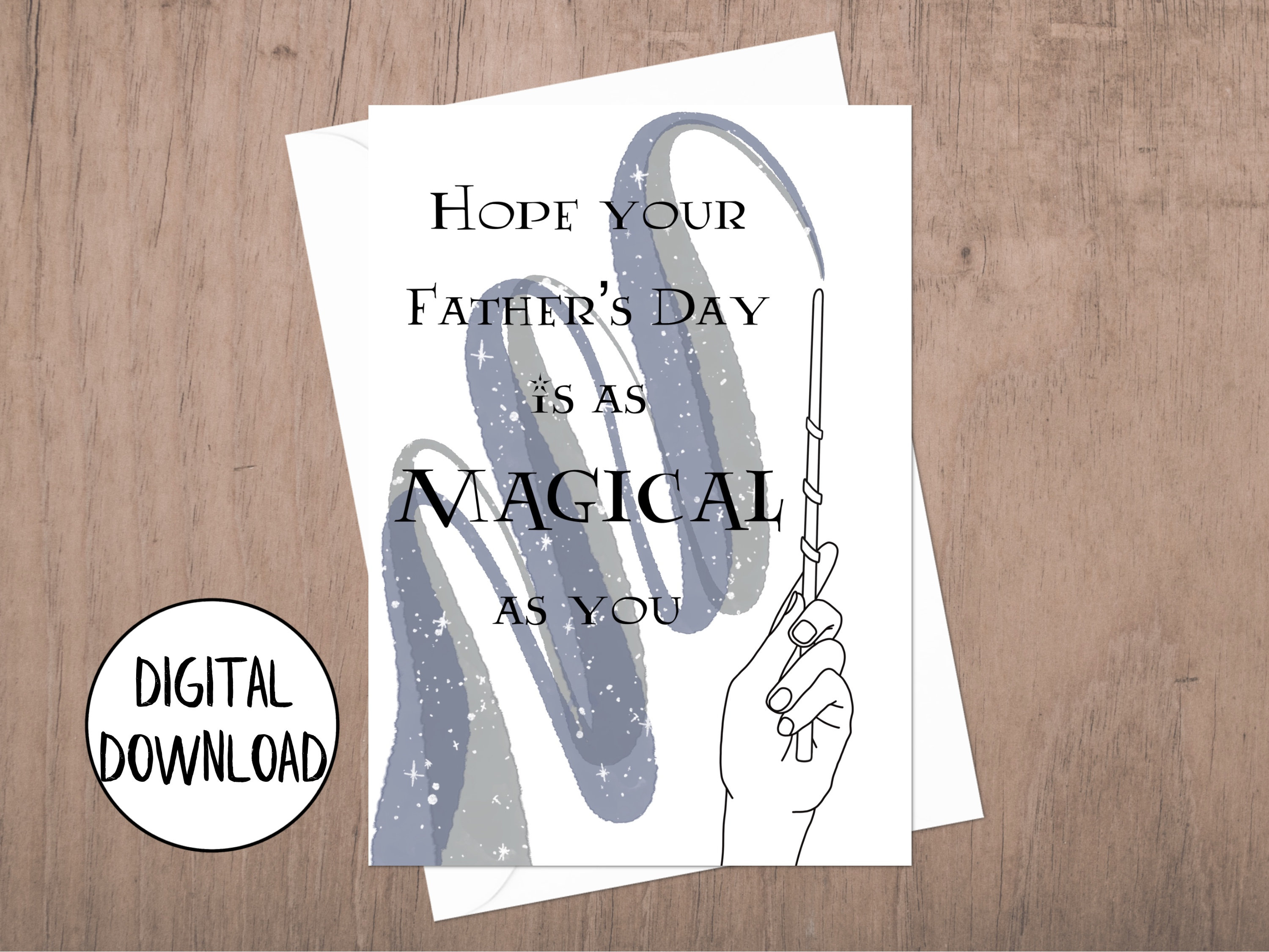 Printable Father's Day Card for Husband, for Son, for Stepdad, From ...