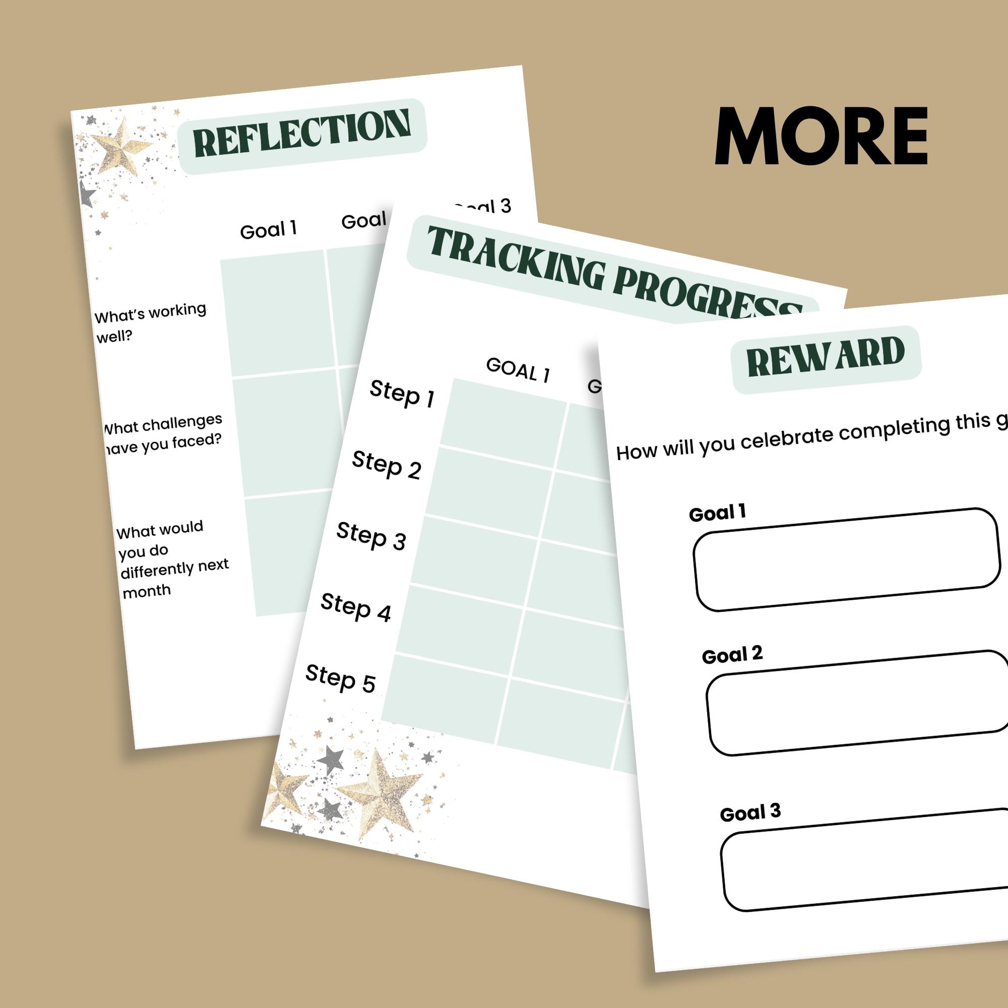 Transform Your Goals With This Printable Goal-setting Workbook ...