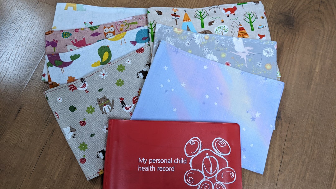 Immunisation Red Book Cover. Children's Health Record Book Cover - Etsy