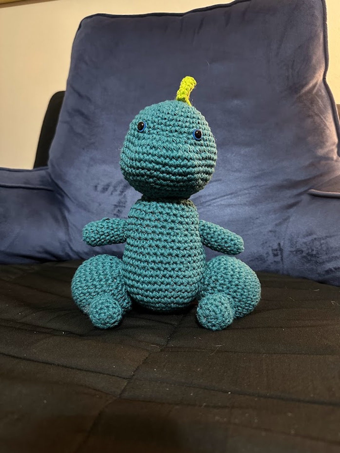 Godzilla Cryptid Crochet Doll - Etsy