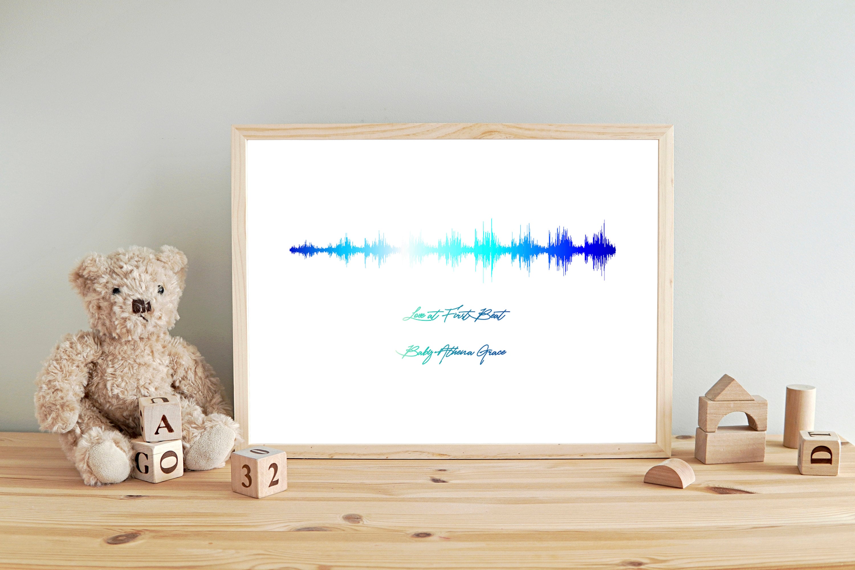 Personalized Custom Soundwave Art, Wedding/first Dance Soundwave, Baby ...