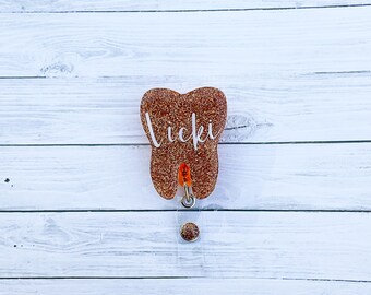 Tooth Name Badge - Etsy