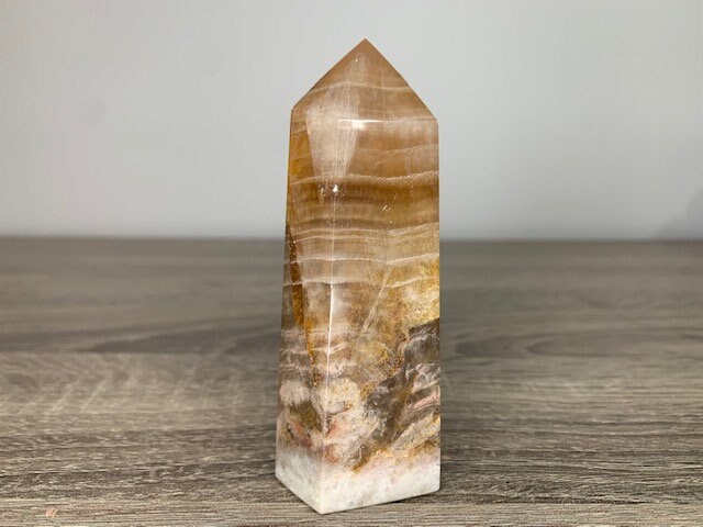 Fluorite Tower, Natural High Quality Crystal Tower, Natural Fluorite ...