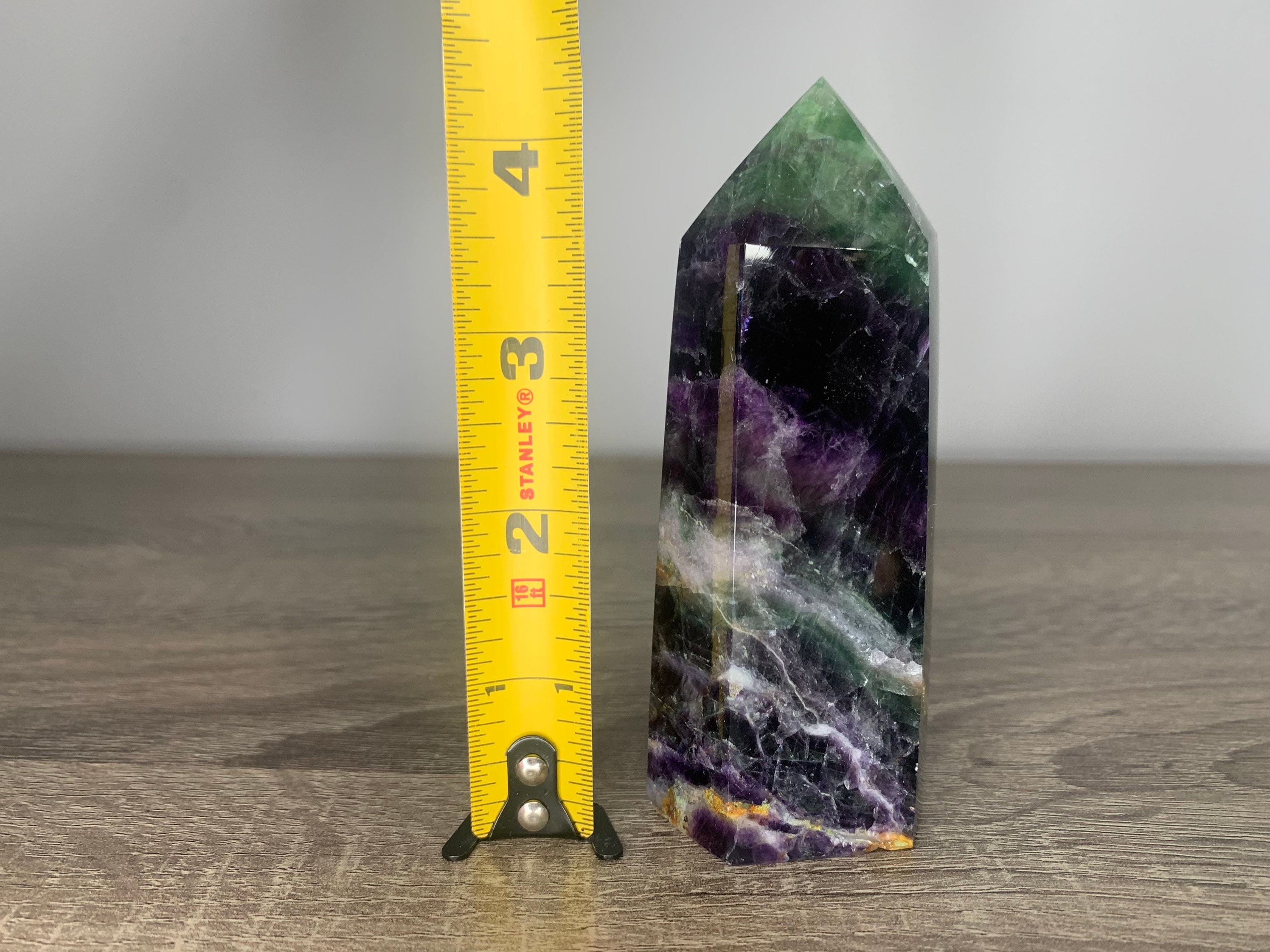 Fluorite Tower Purple Fluorite Tower Crystal Tower - Etsy
