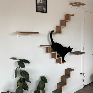 Kitty Steps Wall Mounted Cat Terrain - Etsy