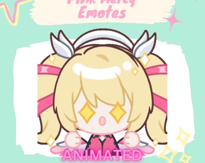 Mercy Overwatch Animated Twitch Discord Emote Pack (nice Rez) - Etsy ...