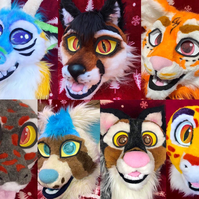 Premade Fursuit Head - Etsy