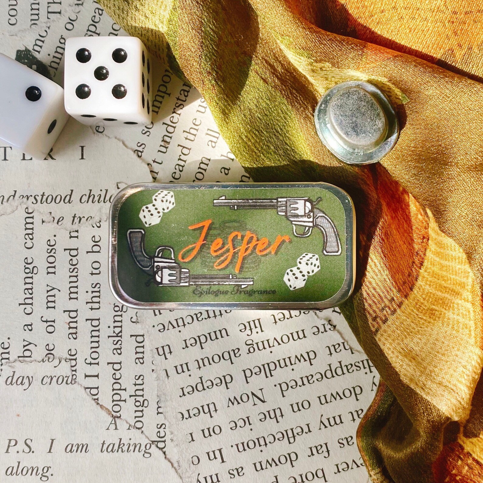 Jesper Perfume/ Jesper Fahey the Sharpshooter/ Six of Crows | Etsy