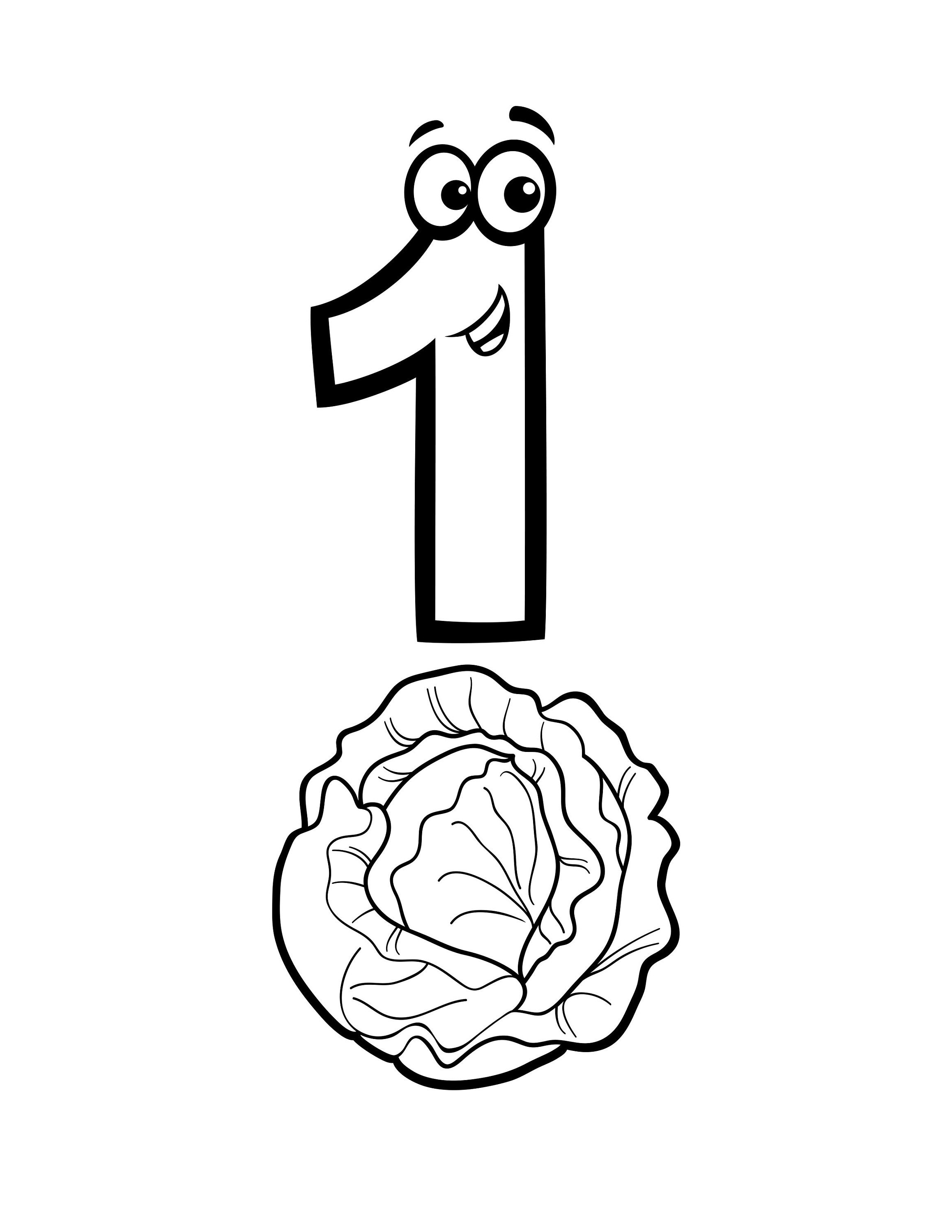 100 Number Coloring Pages! - Etsy