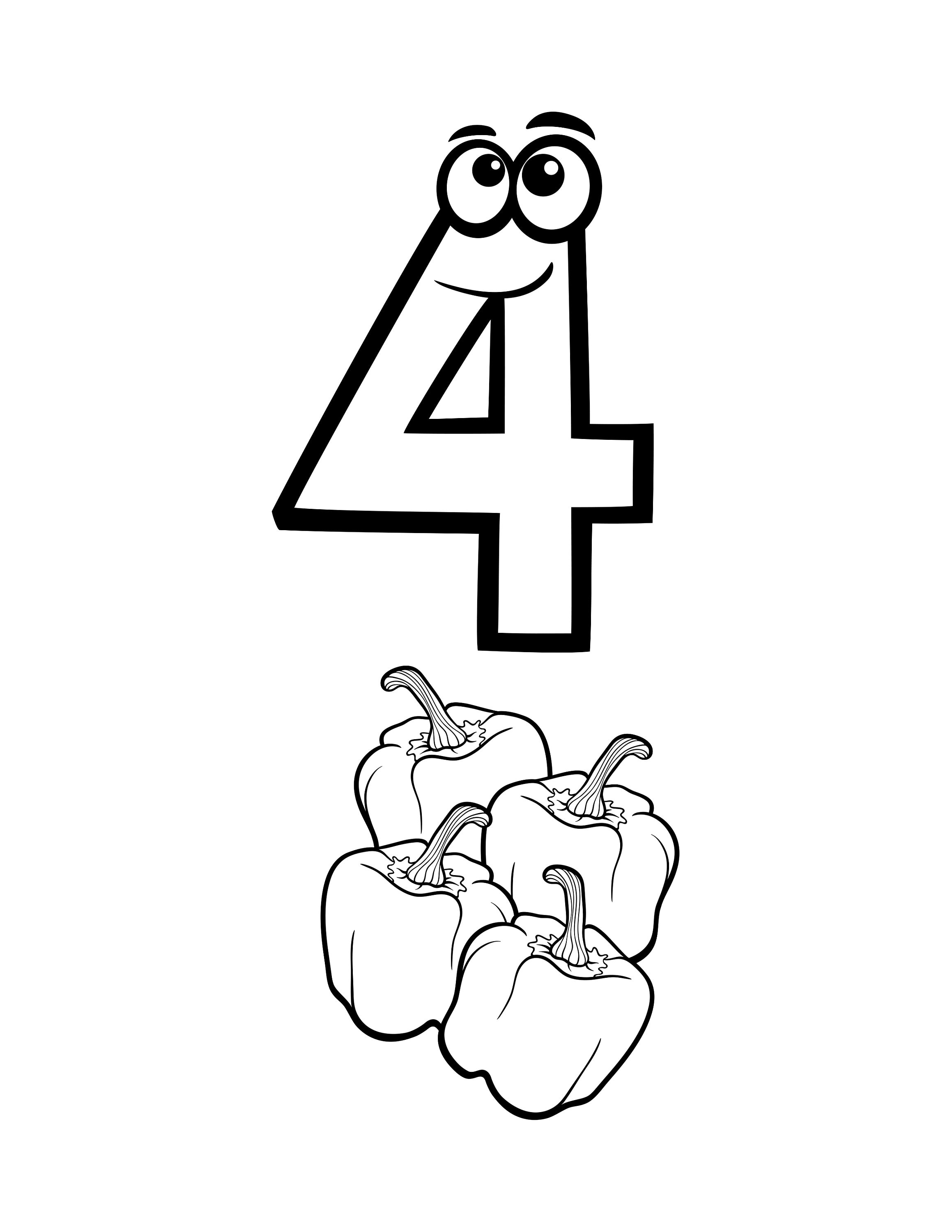 100 Number Coloring Pages! - Etsy