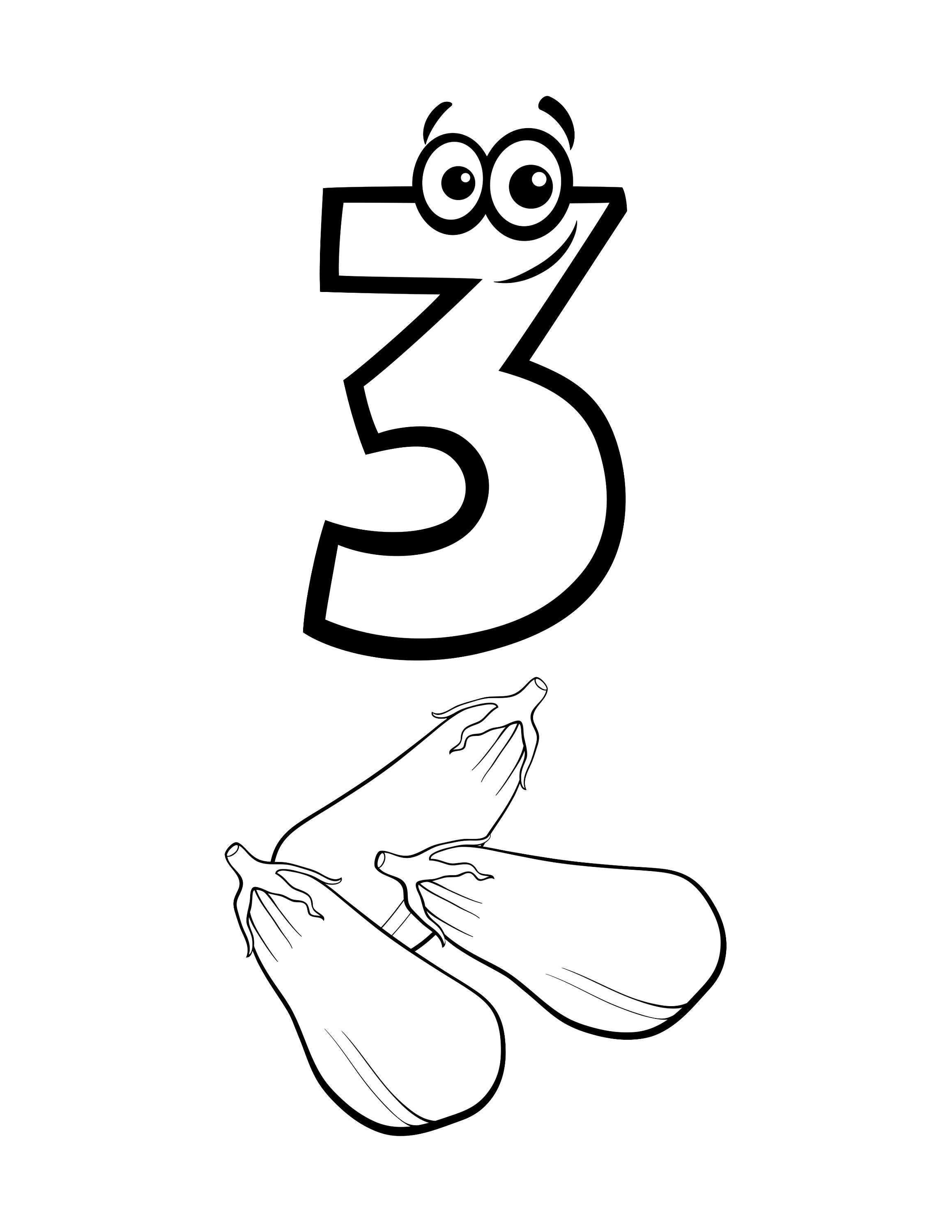 100 Number Coloring Pages! - Etsy