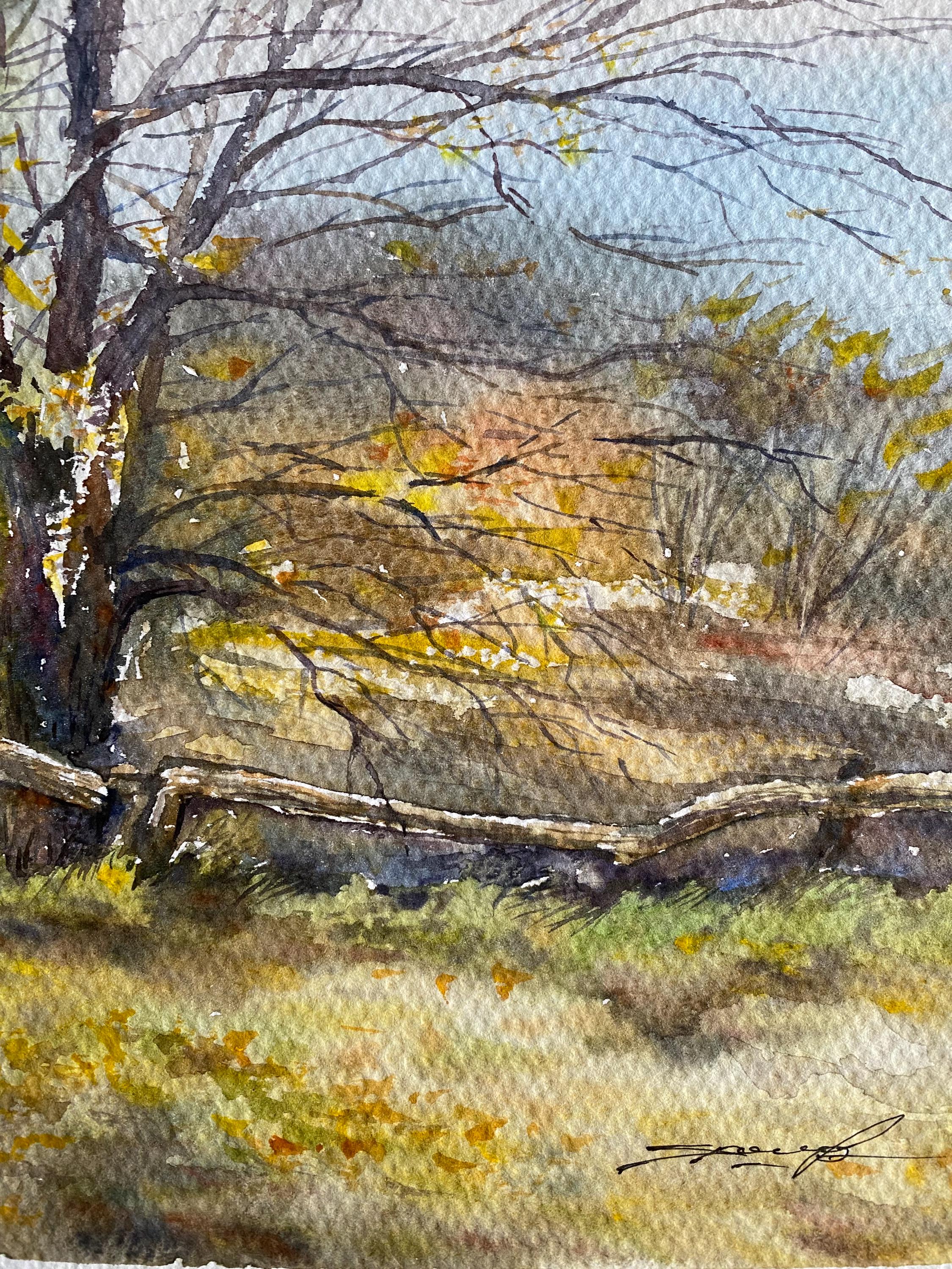 Watercolor Painting autumn Steps - Etsy