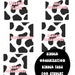 Cow Print and Pink Student Teacher Binder Tabs, Printable, Trendy ...