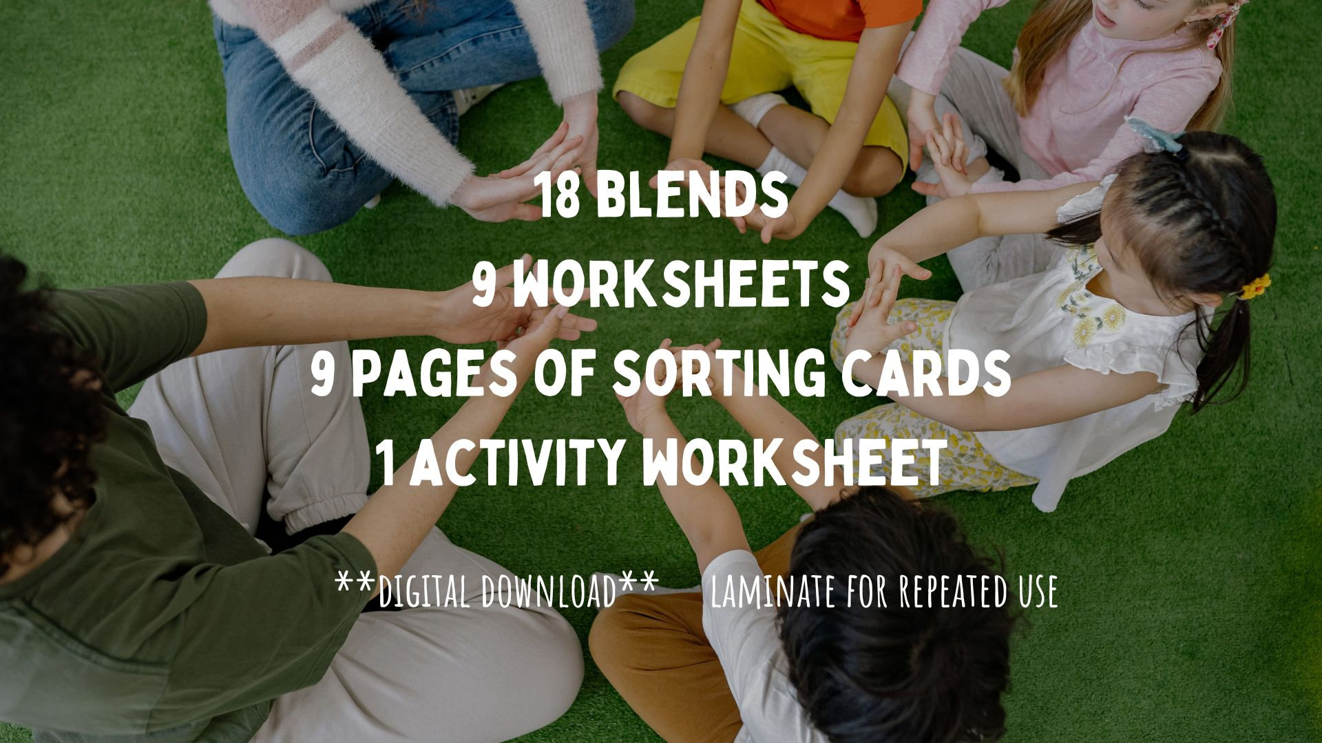 Consonant Blends Worksheets * Phonics * Elementary Reader * First Grade ...