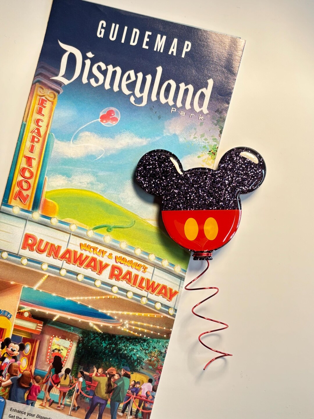 Disney Mickey Mouse Balloon Shape Magnet - Etsy