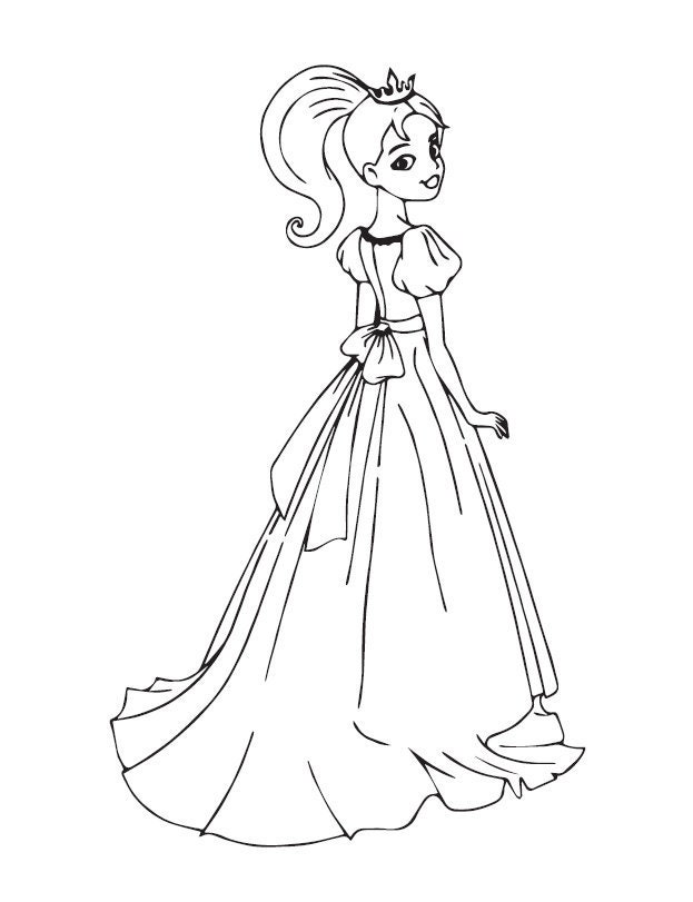 Coloring Pages - Princesses! Vol 2 - Etsy