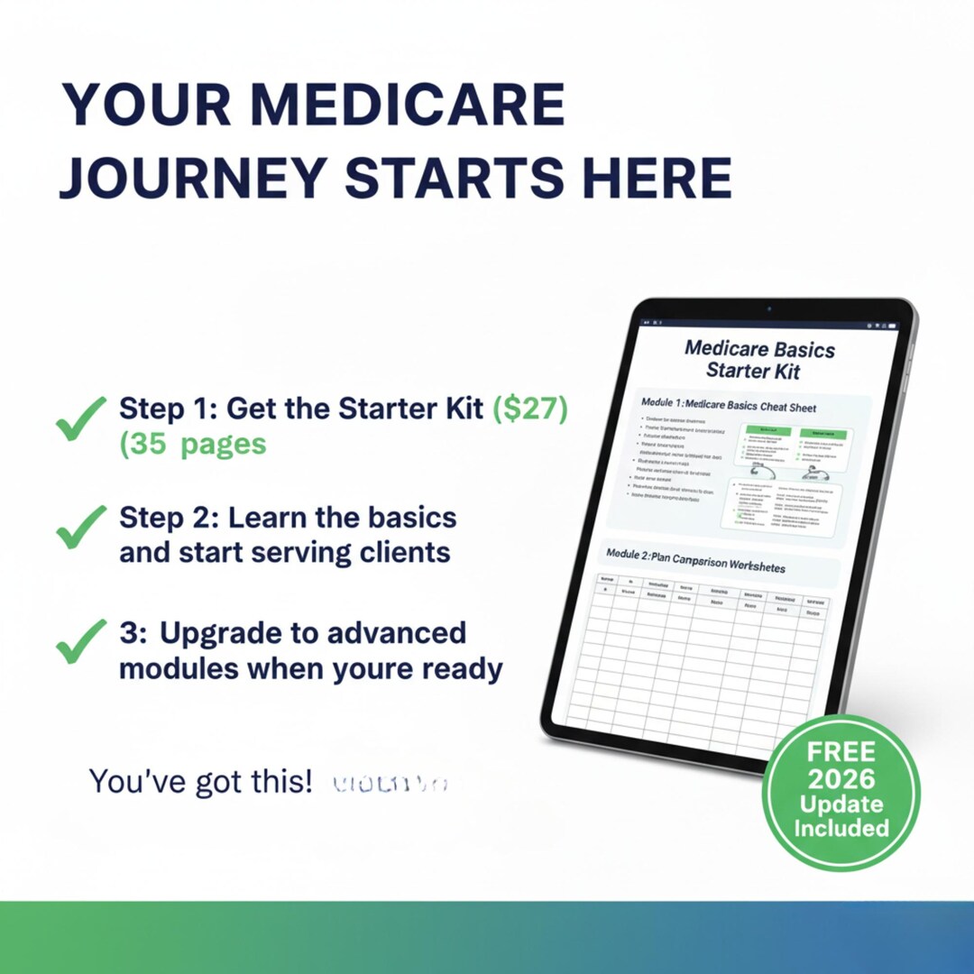 Medicare Agent Starter Kit 2025 | Digital Download PDF | Essential ...