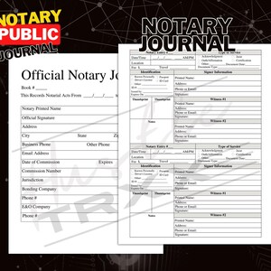 Notary Toolkit Notarial Certificates Client Information Sheet Invoice ...