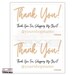 Thank You Card Template | Poshmark Thank You Card | Edit on Canva Thank ...
