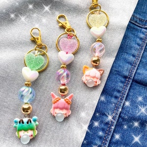 Kawaii Keychain, Chibi, Kawaii Keychain, Super Kawaii Keychain, Cute ...