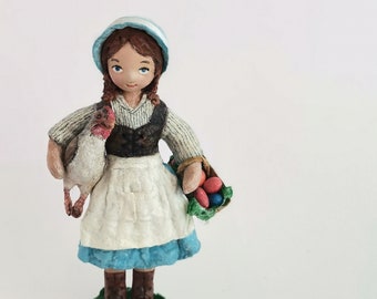Spun Cotton Figure - Etsy