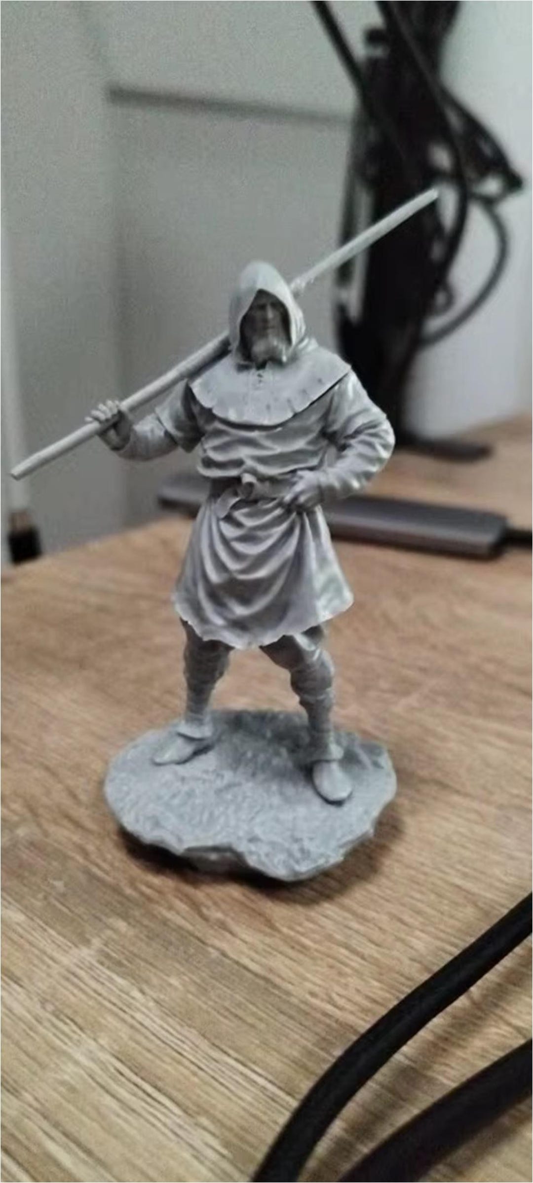 Viking Warrior Resin Model Bust Historical Unpainted Self-assembled ...