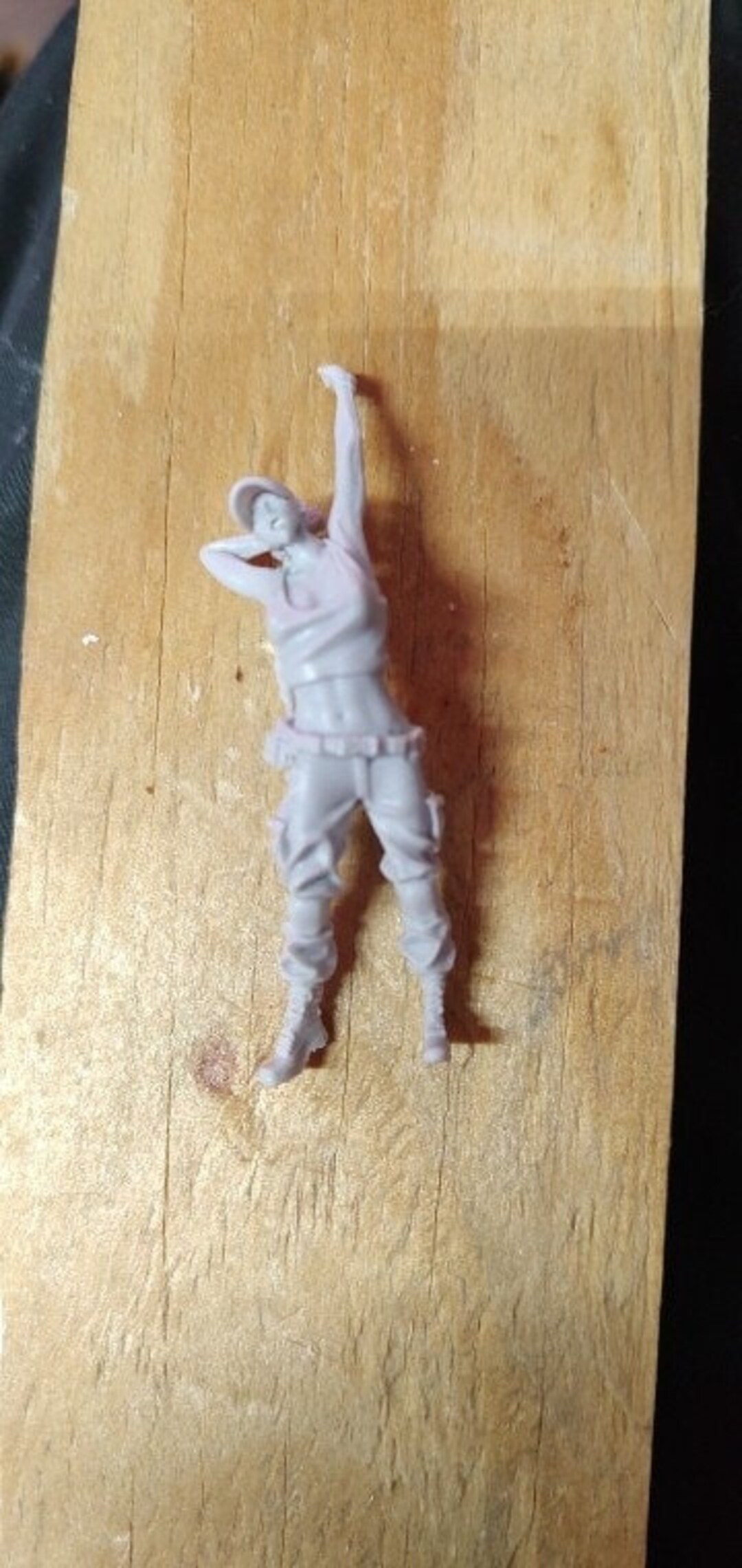 Lazy Female Soldier Resin Military Model Unpainted Miniature Figure Art ...