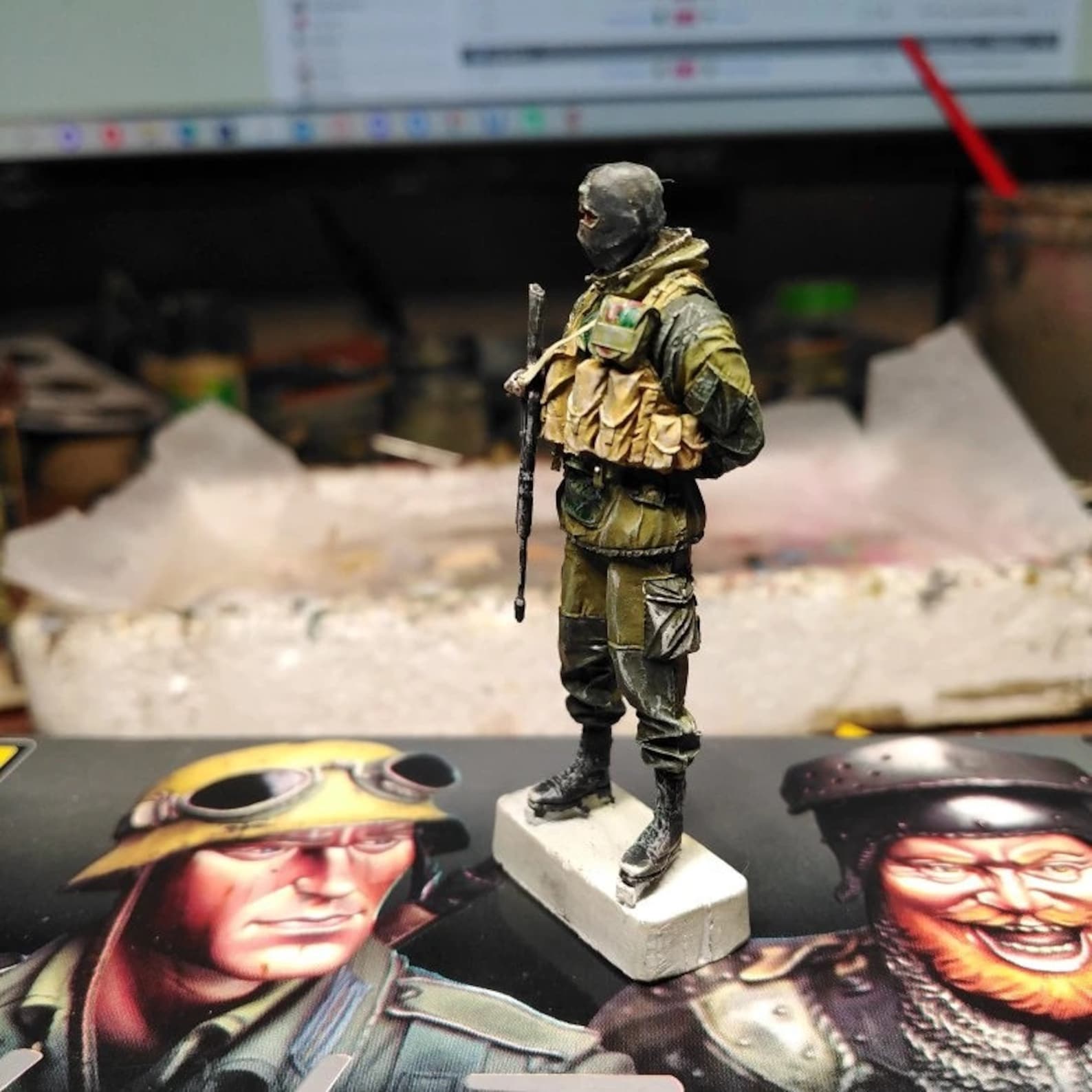 Modern Russian Resin Soldier Figures Military Model Unpainted - Etsy