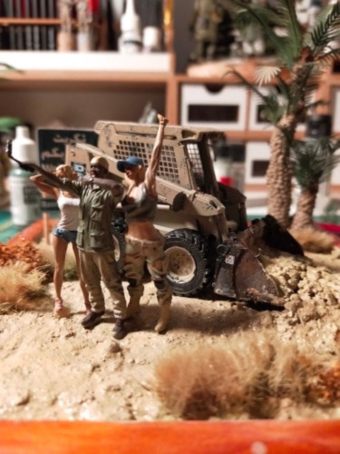 Lazy Female Soldier Resin Military Model Unpainted Miniature - Etsy
