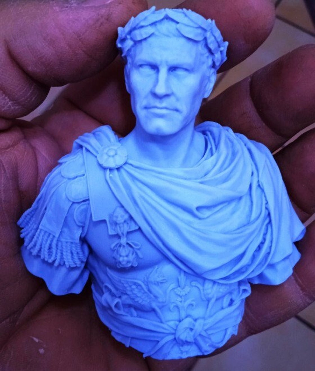 Emperor Julius Caesar Resin Bust Model Unpainted Not Finished Figure Scale 1-10 - Etsy