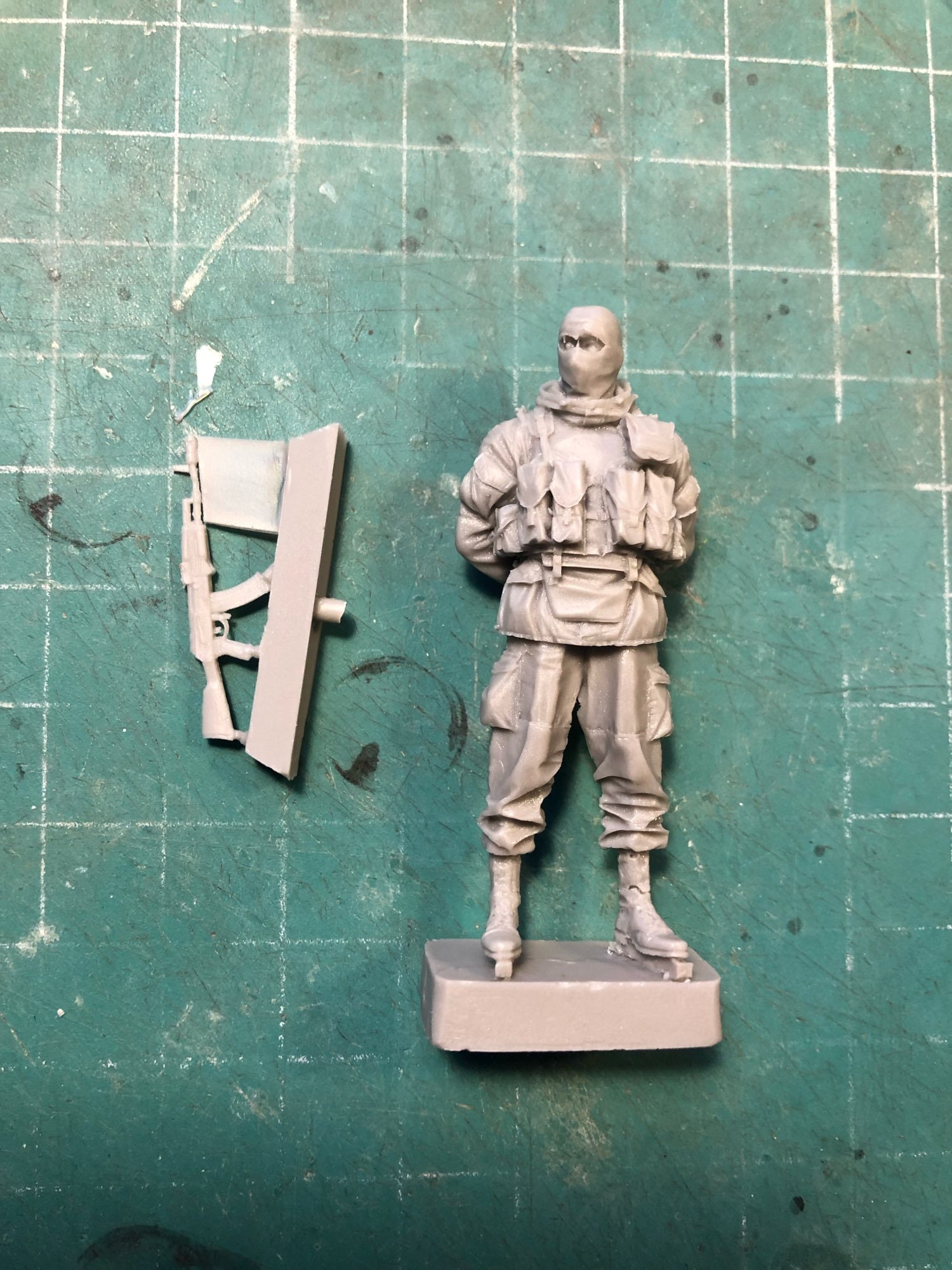 Modern Russian Resin Soldier Figures Military Model Unpainted - Etsy