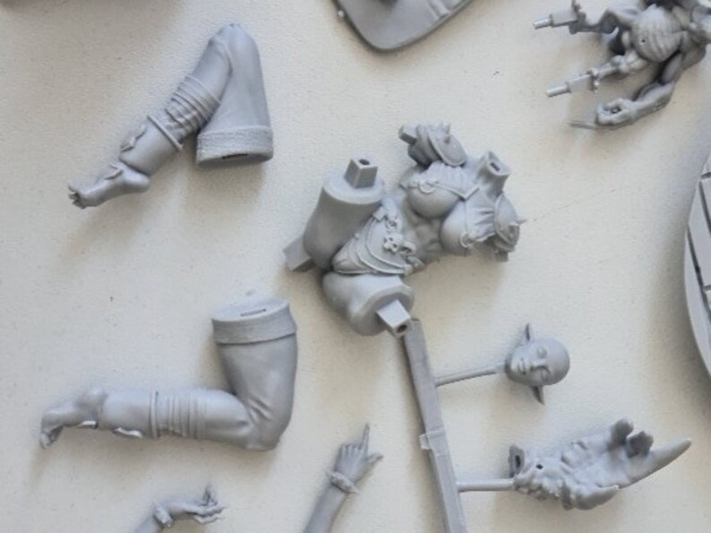 King Sexy Demon Resin Unassembled Unpainted Kit Female Figure - Etsy