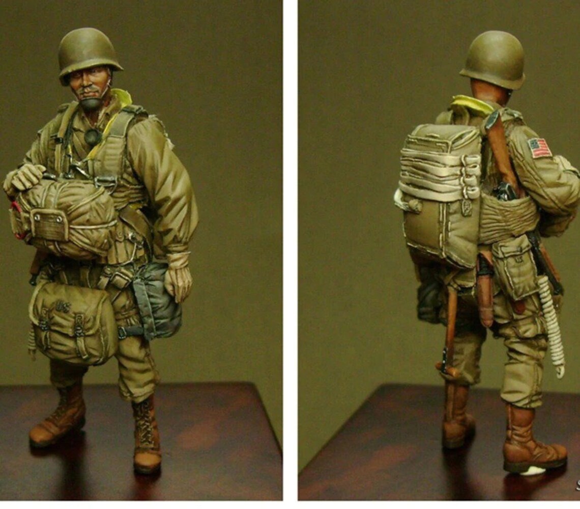 USA Army Resin Soldier Figure Kit Unapinted Unassembled - Etsy