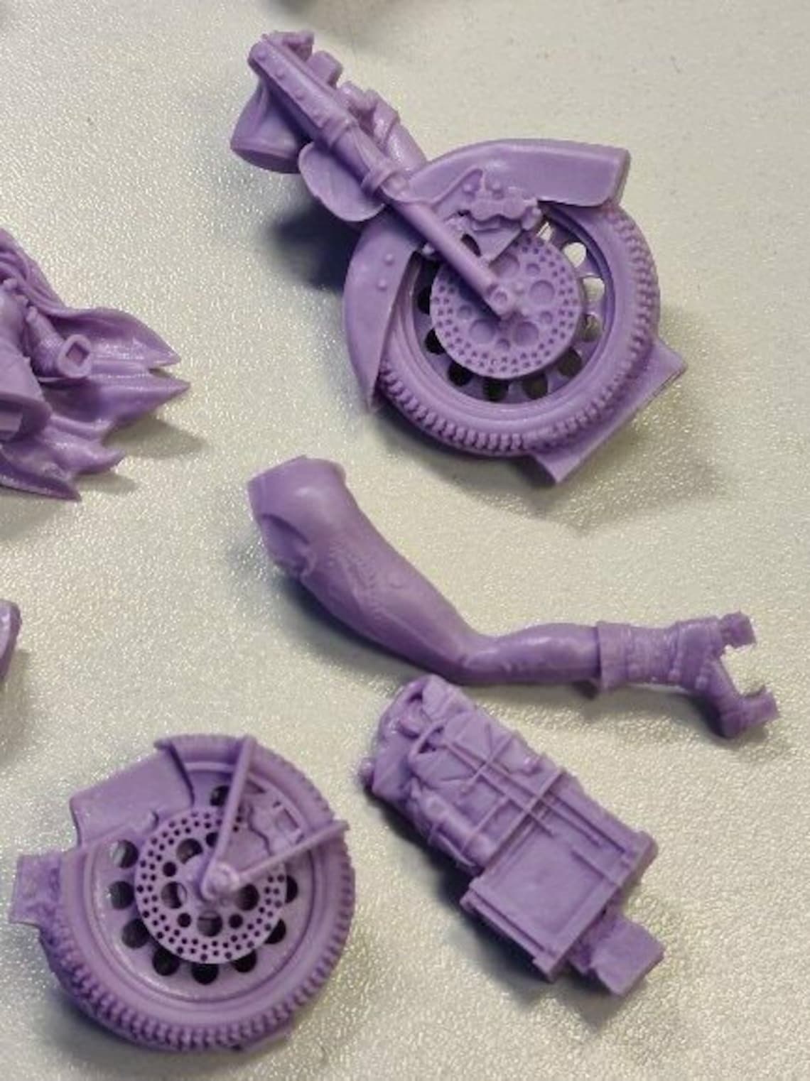 Motorcycle Woman Warrior Resin Unassembled Unpainted Kit - Etsy