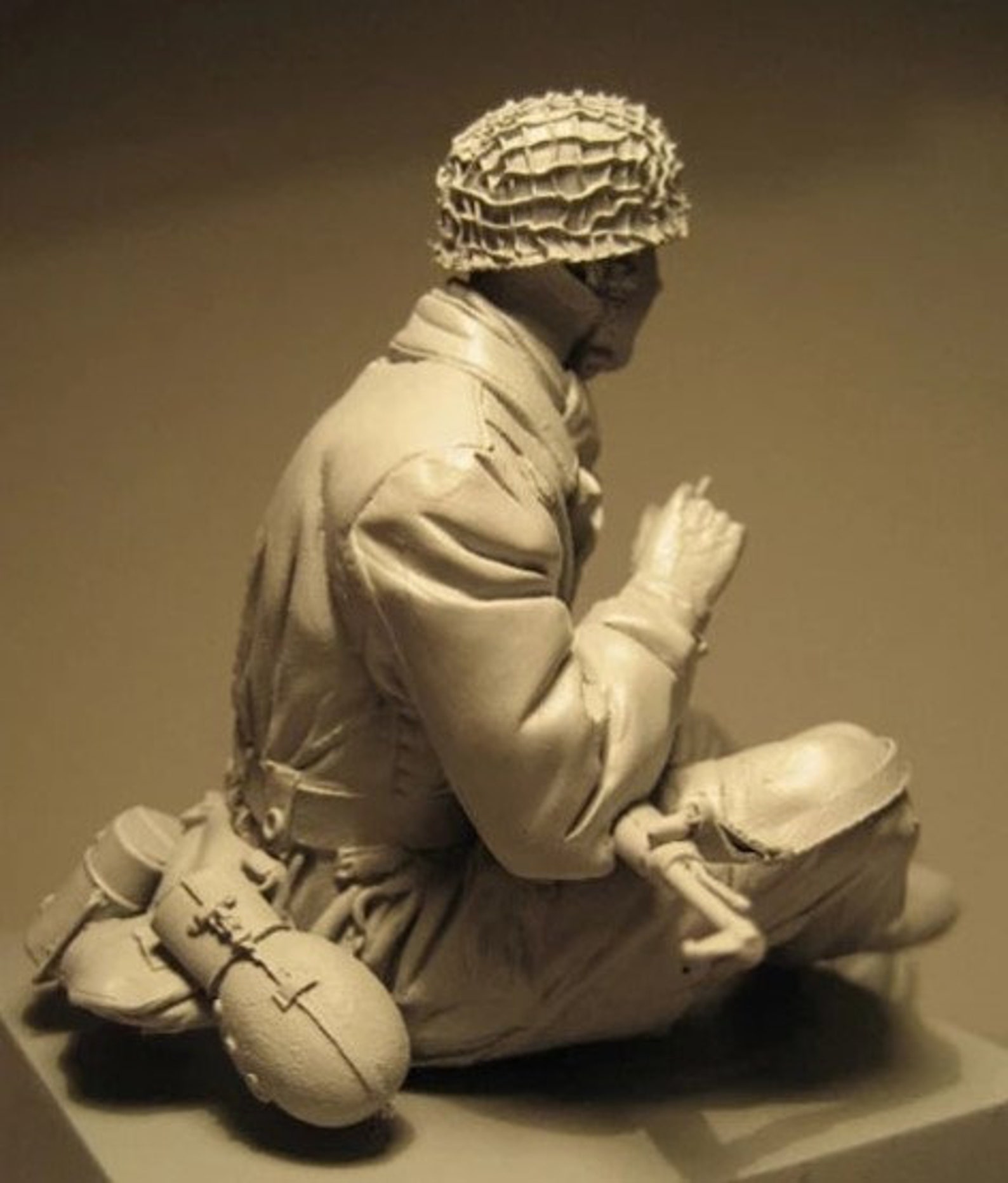 Sitting Soldier WWII Resin Kit Model Military Figure Unpainted - Etsy