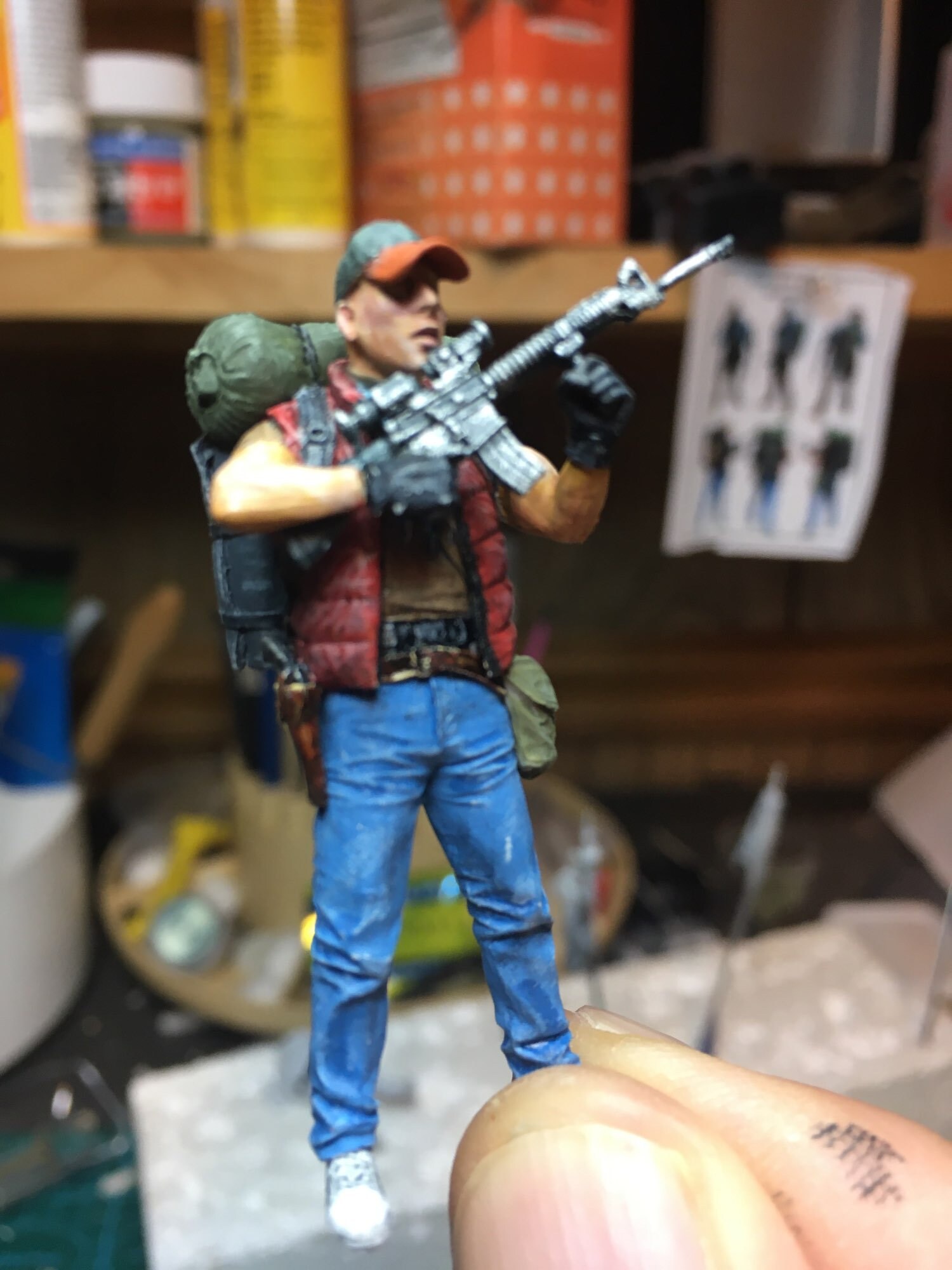 Apocalypse Survivors Resin Model Unpainted Miniature Gun - Etsy