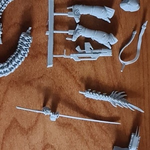 Assassinate Alien Scene Resin Kit Model Unpainted Miniature Figures ...