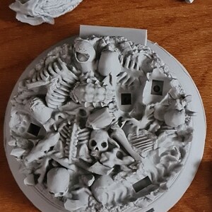 Assassinate Alien Scene Resin Kit Model Unpainted Miniature Figures ...